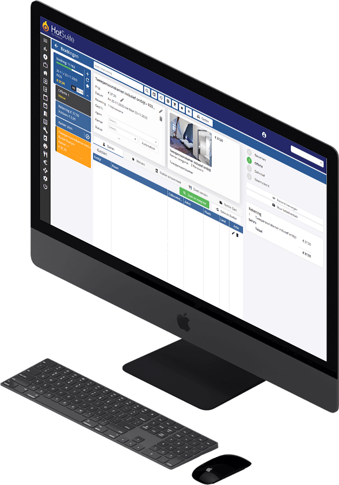 Hotel management software eventplanner rooms
